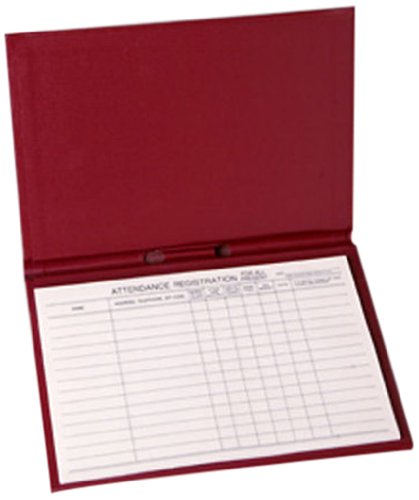 Buy Registration Pad Attendance Holder Red Cloth Book Online at Low ...
