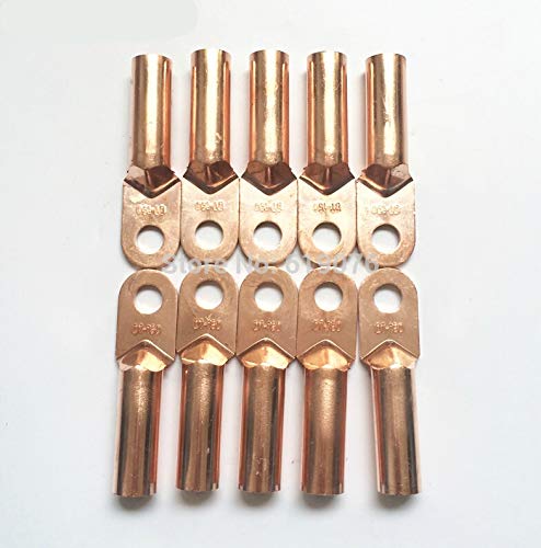 Amazon.com: Davitu 10Pcs 150mm2 Cable Lug Terminal Connector Copper ...