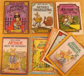 Arthur the Anteater 8 volume picture book set: Arthur's Thanksgiving ...