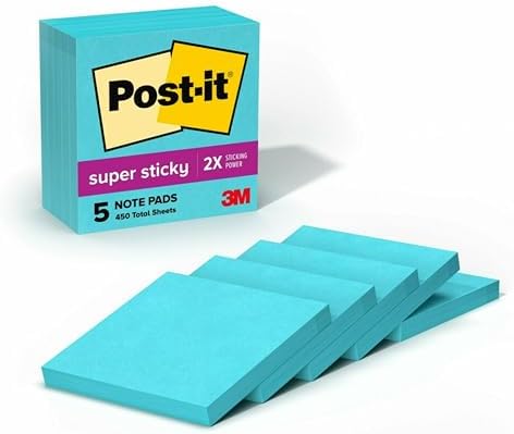 Amazon.com : Mr. Pen- Sticky Notes, 3”x3”, 12 Pads, 600 Sheets, Sky ...