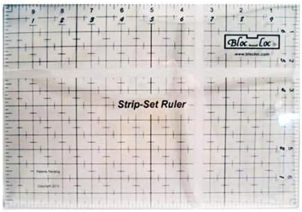 Amazon.com: Bloc Loc ~Strip Set Ruler 7 x 10 Acrylic Ruler : Arts ...