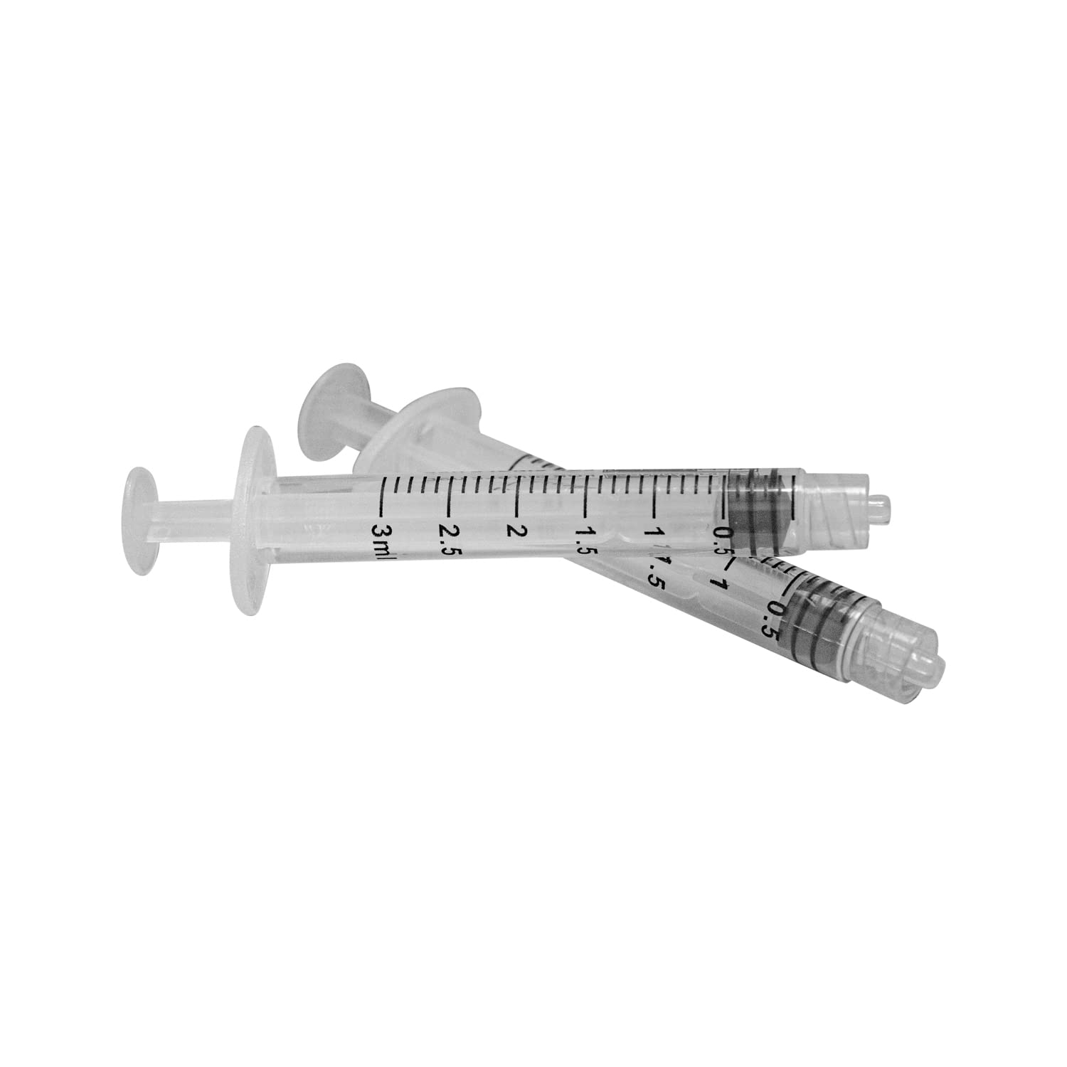 Amazon.com: 3ml Syringe Sterile with Luer Lock Tip - 100 Syringes (No ...