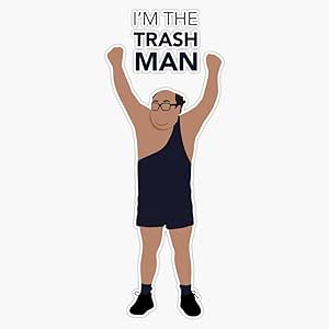 Amazon.com: Frank Reynolds The Trash Man from Always Sunny Bumper ...
