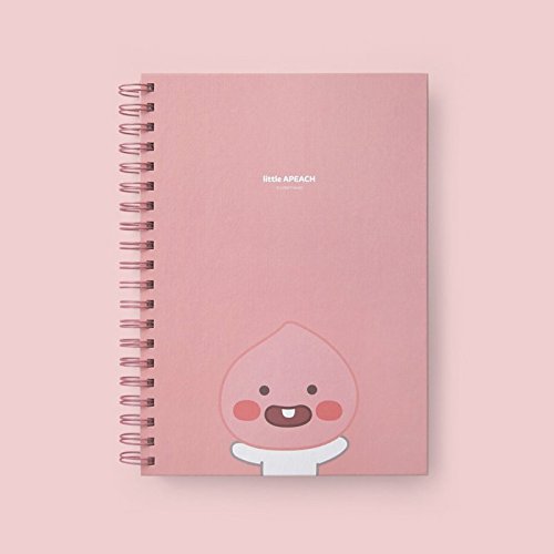 Kakao Little Friends Hardcover 5 Subject Spiral Bound Notebook, Index ...