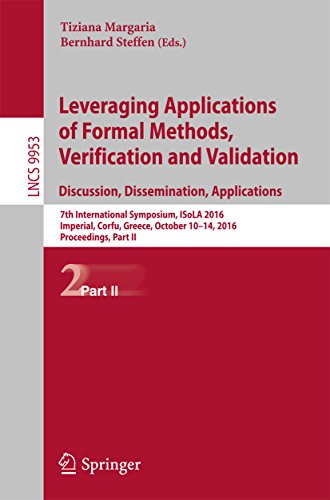 Leveraging Applications Of Formal Methods Verification And Validation Discussion