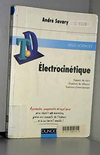 Amazon.in: Buy Td electrocinetique Book Online at Low Prices in India | Td electrocinetique ...