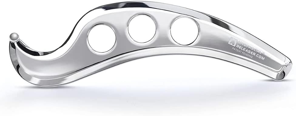 Myofascial Release Tool Ellipse Pro - Muscle Scraper Tool Metal Gua Sha ...