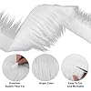 Amazon.com: Anwyll Shaggy Plush Faux Fur Fabric,2x60Inch White Faux Fur ...