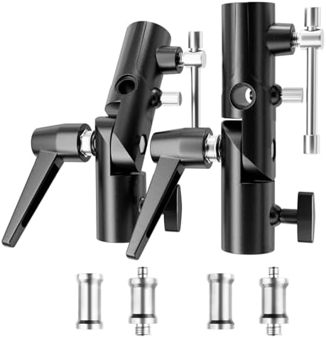 Amazon.com: U-Shape Camera Flash 180°Swivel Mount Bracket with Standard ...