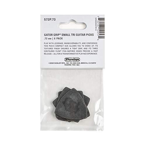 Snapklik.com : JIM DUNLOP Gator Grip Small Triangle .73mm Guitar Picks ...