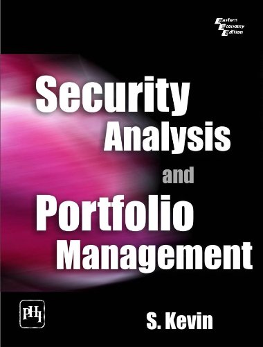 Security Analysis and Portfolio Management eBook : Kevin, S.: Amazon.in ...