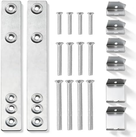 Amazon.com: AIYOYOLIFE 8.9 in Microwave Under Cabinet Mount Kit ...