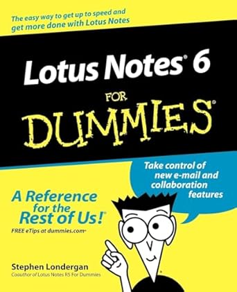 Buy Lotus Notes 6 For Dummies Book Online at Low Prices in India ...