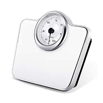 Amazon.com: Analog Bathroom Scale 300lb/136kg Capacity Extra Large ...