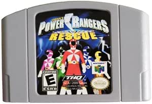 Power Rangers Lightspeed Rescue - Nintendo 64 (Renewed): Nintendo 64 ...