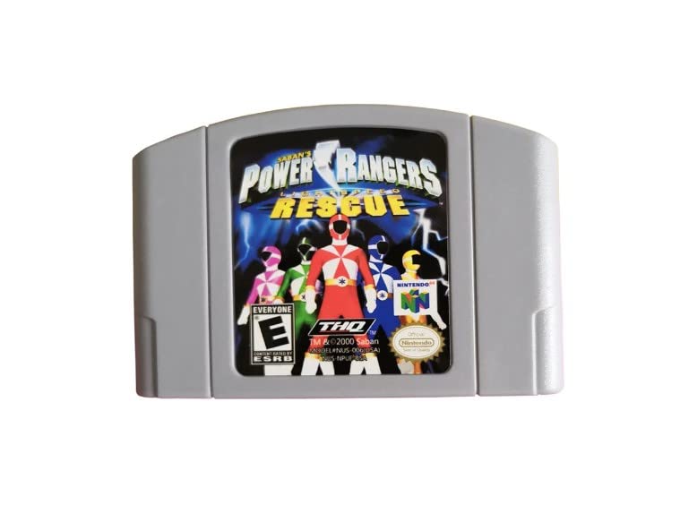 Amazon.com: Power Rangers Lightspeed Rescue - Nintendo 64 (Renewed ...