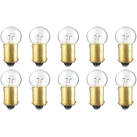 CEC Industries #67 Bulbs, 13.5 V, 7.965 W, BA15s Base, G-6 shape (Box ...