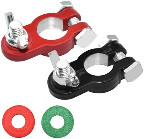 Amazon.com: 2PCS Battery Terminal Connectors with 3 Way -12V Automotive ...