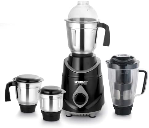 Buy Lifelong Juicer Mixer Grinder for Kitchen - 4 Jars 750 Watt Mixie ...