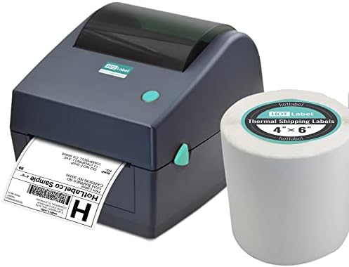 Amazon.com : Hotlabel S8 Thermal Label Printer - with 500 4×6 Shipping ...
