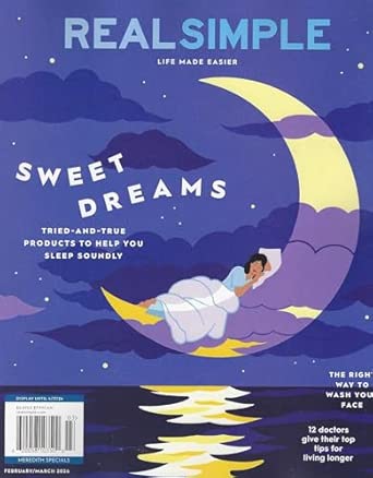 Real Simple magazine March 2026 Sweet Dreams: muitiple: Amazon.com: Books
