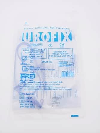 Otica Uro Fix Urine Bag Urine Collection Disposable Bags Pee Bags 2000 ...