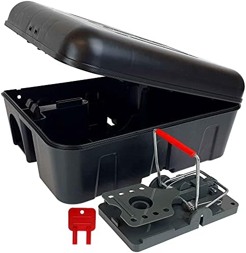 ROSHIELD 1 x External Rat Snap Trap Control Protector Box - Rodent ...
