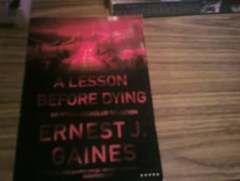 A Lesson Before Dying: GAINES ERNEST J. EPUISE: 9781852427238: Amazon ...