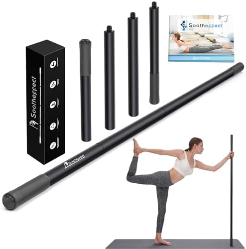 Amazon.com: Adjustable Yoga Stick (30/45/60 in), Fully Foam-Sleeved ...