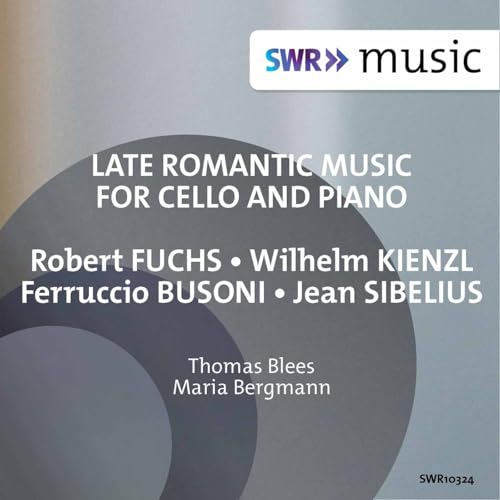 Play Late Romantic Music for Cello & Piano by Thomas Blees & Maria ...