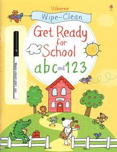 Wipe-Clean Ready for School ABC & 123 (Usborne Wipe-Clean Books): Sam ...