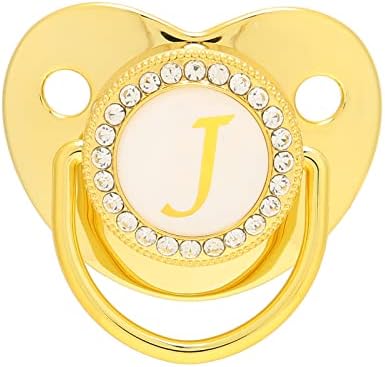 Amazon.com: Baby Pacifier,Infant Pacifier Curved Design 26 Letters ...