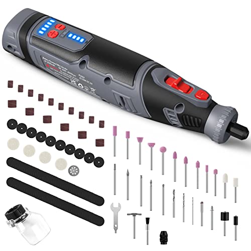 Snapklik.com : PioneerWorks 8V Mini Cordless Rotary Tool, 2.0 Ah Li-ion ...