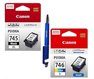 Canon 745XL & 746 Small Ink Cartridge with ITGLOBAL 3in1 Multi-Function ...