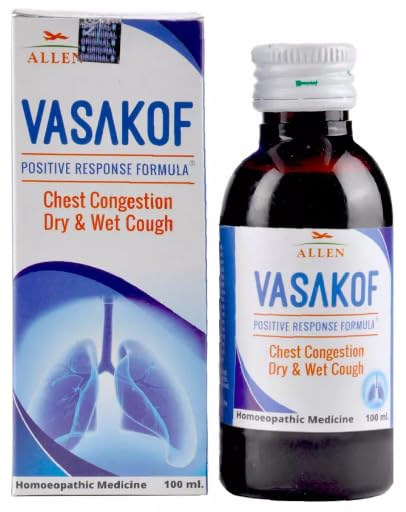Buy Allen Vasakof Cough Syrup - 100 ml |Pack of 1| Online at Low Prices ...