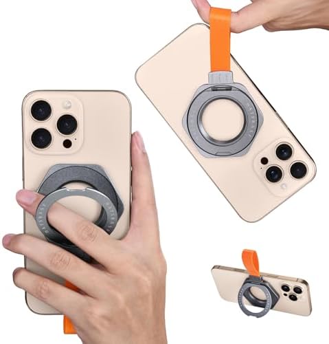 Amazon.com: RESPECTED BRO Magnetic-Phone-Grip-Stand, Magnetic Phone ...