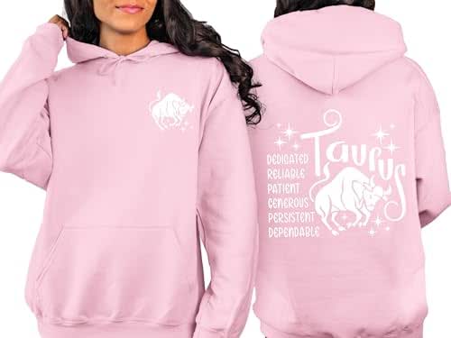 Amazon.com: Taurus Hoodie, Taurus Sweatshirt, Zodiac Sweatshirt ...