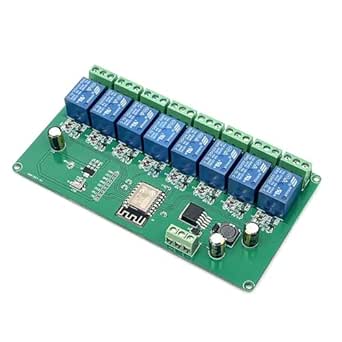 DC 7-28V 5V ESP8266 ESP-12F WiFi Relay Module 8 Channel Switch ...
