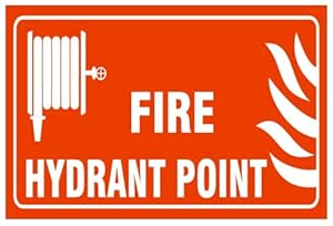Vijay Art Fire Hydrant Point Signboard - Premium 5mm Sunboard Sheet ...