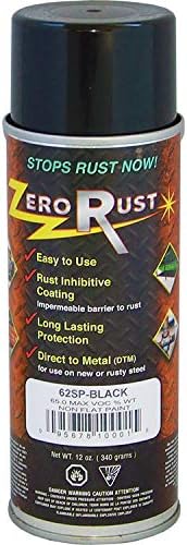 Amazon.com: Zero Rust AR-62CA Black Rust Inhibitive Coating Quart ...