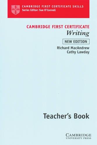 Amazon.com: Cambridge First Certificate Writing Teacher's book ...