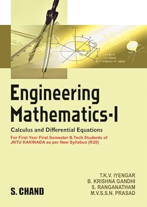 Amazon.co.jp: Engineering Mathematics - I: for B.Tech. First Year ...