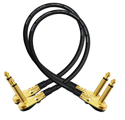 Amazon.com: WORLDS BEST CABLES 2 Units - 12 Inch - Pedal, Effects ...