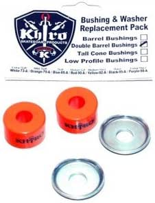 Amazon.com : Khiro Double Barrel Bushings : Skateboard Bushings ...