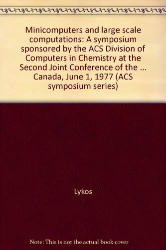 Minicomputers and Large-scale Computations : Lykos, Peter: Amazon.de ...