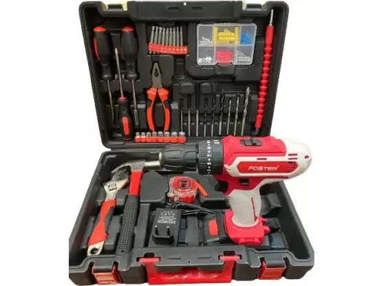 FOSTER FK 44-21 Brushless Impact CORDLESS Drill machine/Screwdriver ...