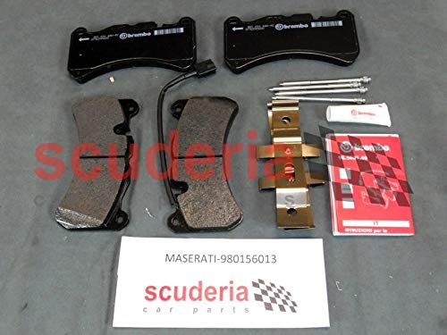 Amazon.com: Maserati 980156013 Front Pads Kit Genuine OEM Part Fits ...