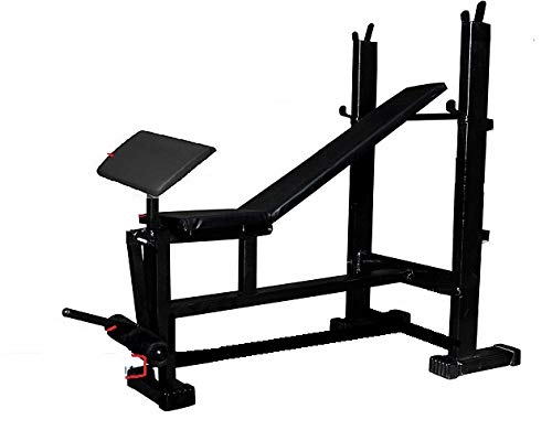 PRODUMAN HUB Home Gym Bench Heavy Duty Bench 4 in 1 Gym Bench (Flat ...