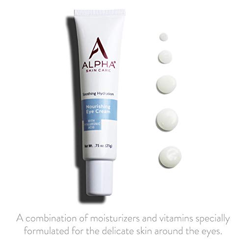 Alpha Skin Care Nourishing Eye Cream with Hyaluronic Acid | Anti-Aging ...