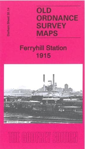 Ferryhill Station 1915: County Durham Sheet 35.14 (Old Ordnance Survey ...